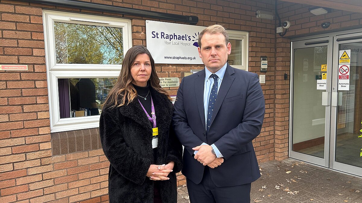 Sutton and Cheam MP says NI hike on Hospices “utterly cruel” on visit ...